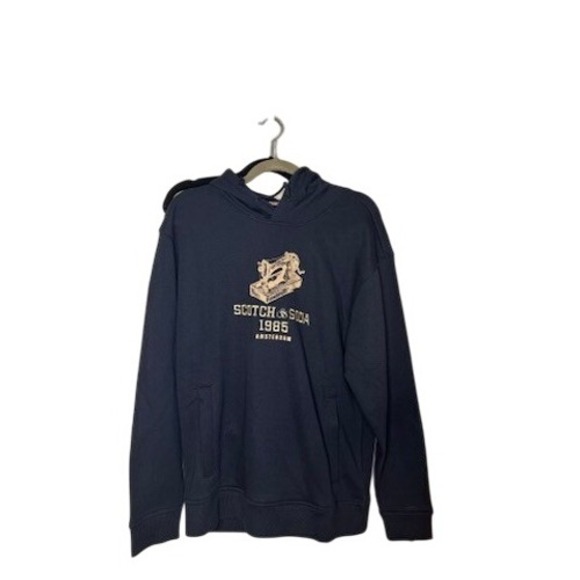 Scotch & Soda | Shirts | Scotch Soda Amsterdam Mens Hoodie Navy Blue ...